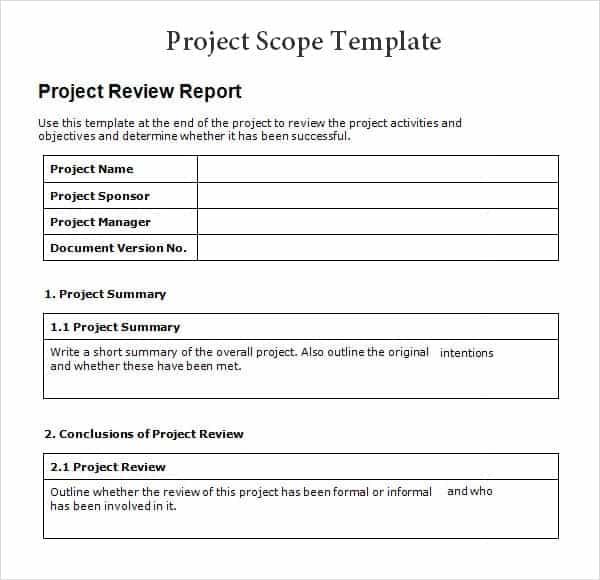 3 Free Project scope statement templates - Word Excel Sheet PDF 3 Free Project scope statement templates - Word Excel Sheet PDF
